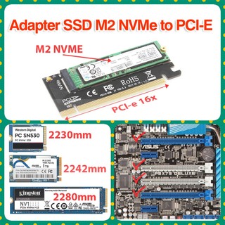 Adapter chuyển đổi ổ cứng M2 nvme to pci-e 16x Lắp đặt ổ cứng M2 NVMe ...
