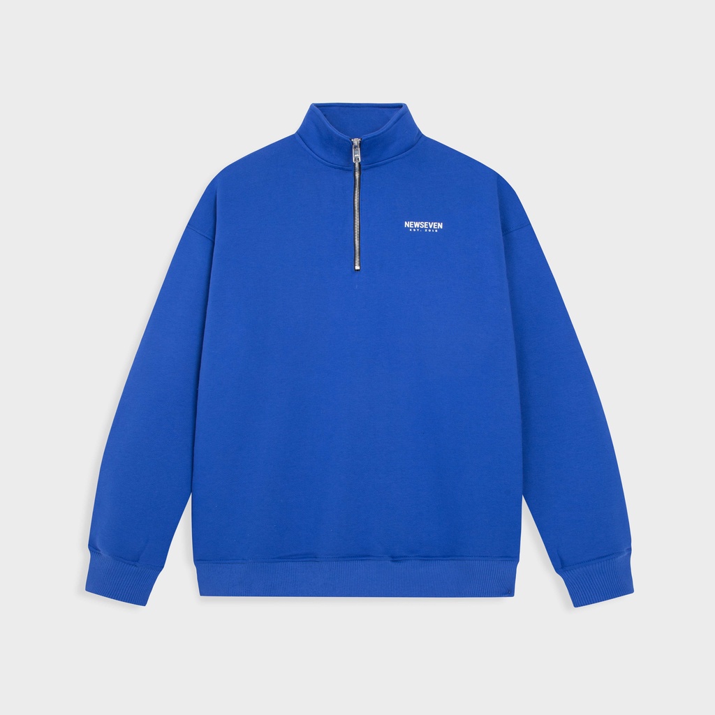 Áo Sweater NEWSEVEN Signature Half-Zip Basic Ver2 SW.131 | Shopee Việt Nam