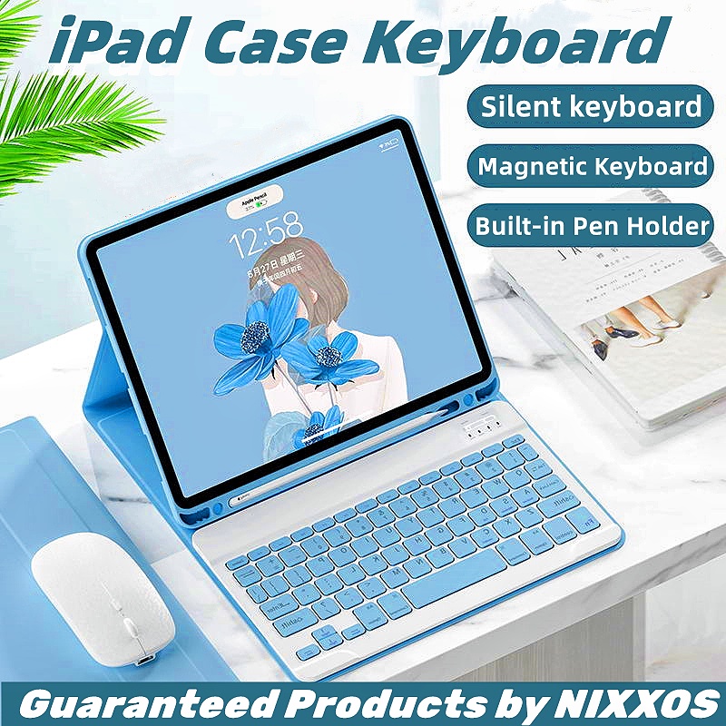 NIXXOS Ốp Bàn Phím Bluetooth iPad10 9.7 "ipad 5th/6thGen 10.2" IP 7th ...