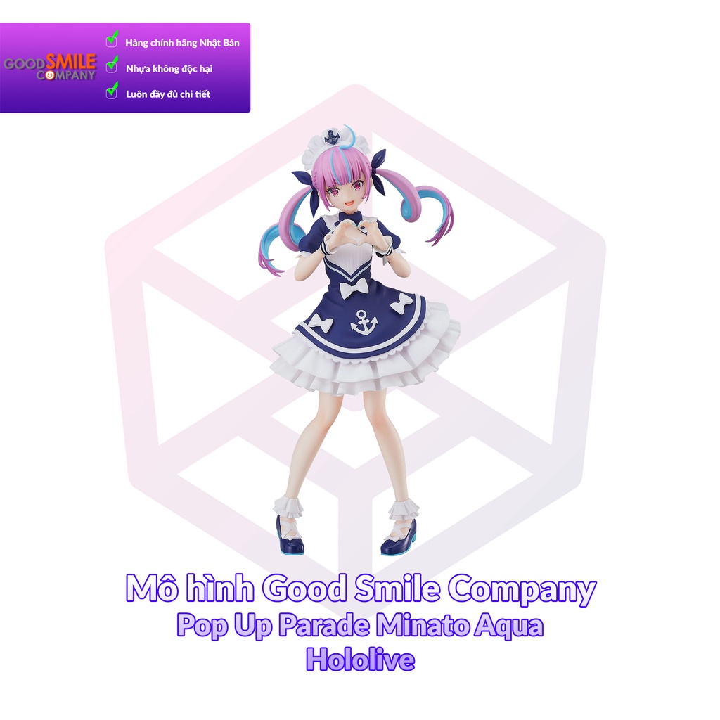 [Chính Hãng] Mô hình Good Smile Company Pop Up Parade Minato Aqua – Hololive [GSC] | Shopee Việt Nam
