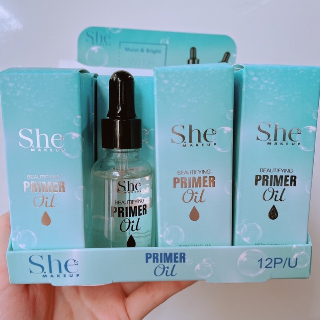 Tinh dầu She Oil Primer Mix Trộn kem nền 25ml chuyên dùng pha Kem Nền ...