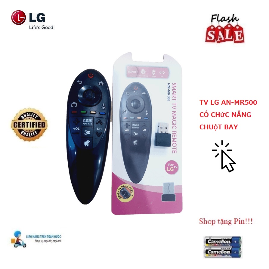 Remote Điều khiển TV LG AN-MR500- (CÓ CHỨC NĂNG CHUỘT BAY TIỆN LỢI ...
