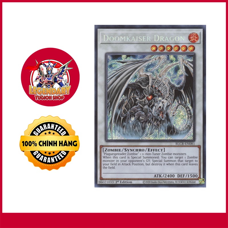 [Thẻ Bài Yugioh Chính Hãng] Doomkaiser Dragon | Shopee Việt Nam