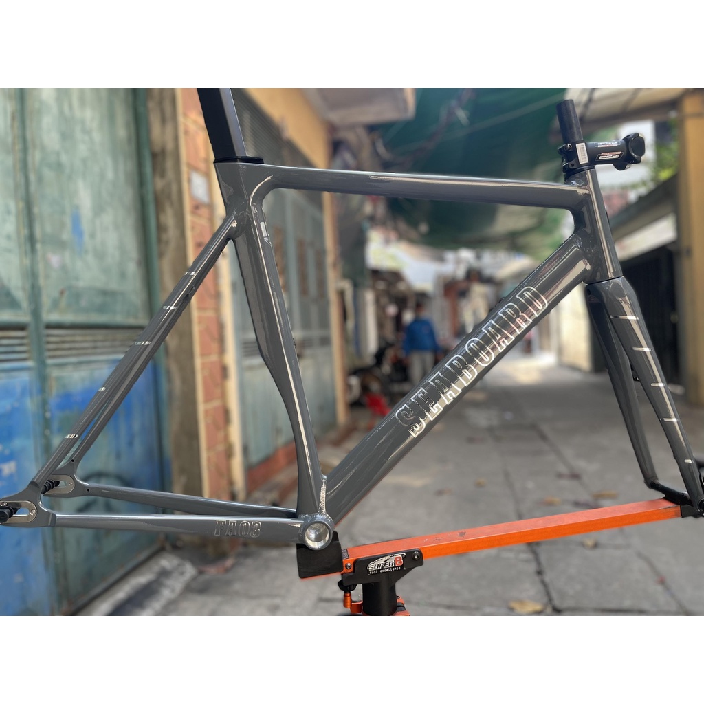 Khung xe đạp Fixed Gear Tsunami Seaboard FA03 nhôm càng nhôm | Shopee ...