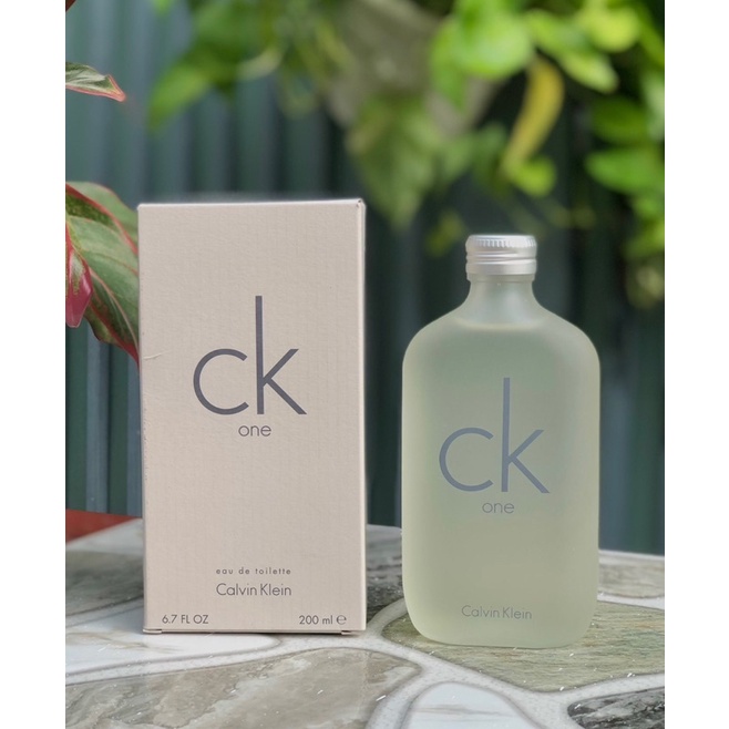 Nước hoa unisex Calvin Klein CK one EDT 200ml | Shopee Việt Nam