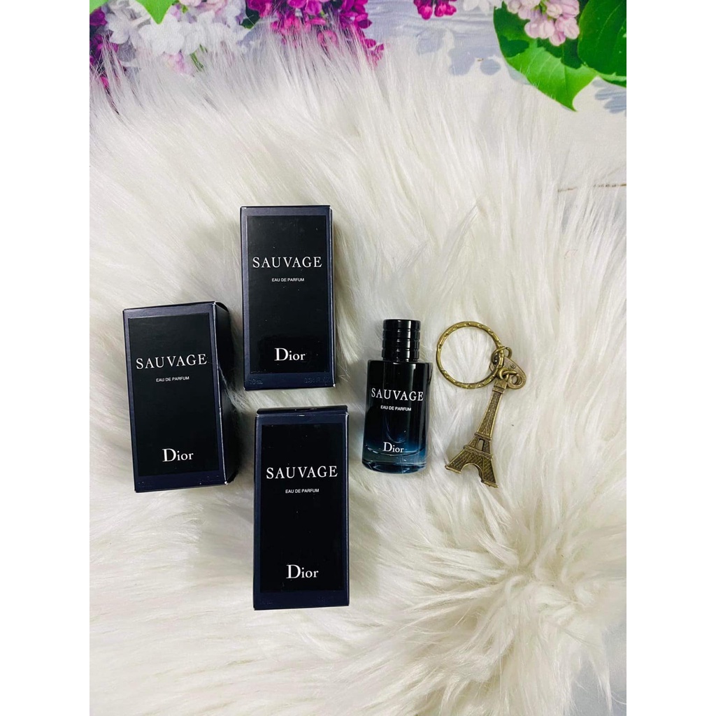 [bill Pháp] NƯỚC HOA MINI SAUVAGE 10ML full box | Shopee Việt Nam