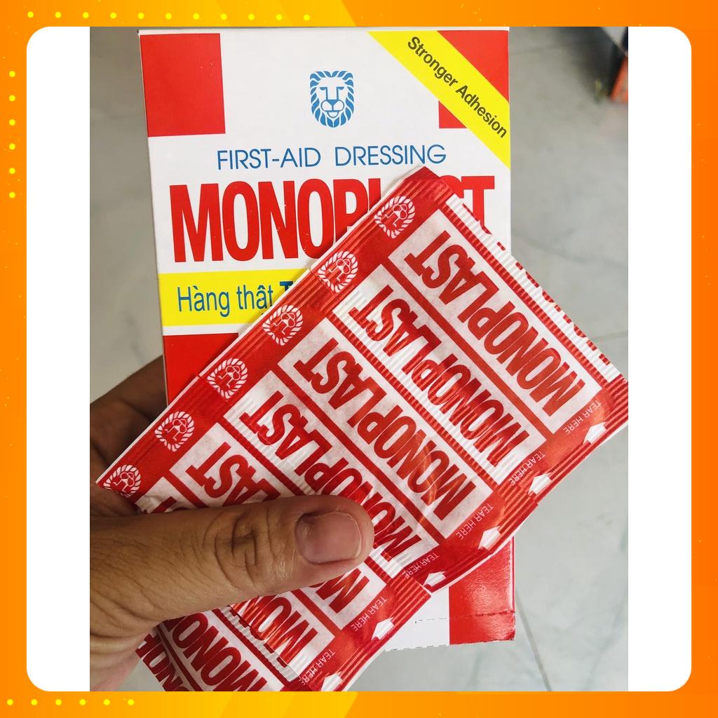Băng Cá Nhân MONOPLAST (Thái Lan)- HỘP 100 MIẾNG- SIÊU DÍNH | Shopee ...
