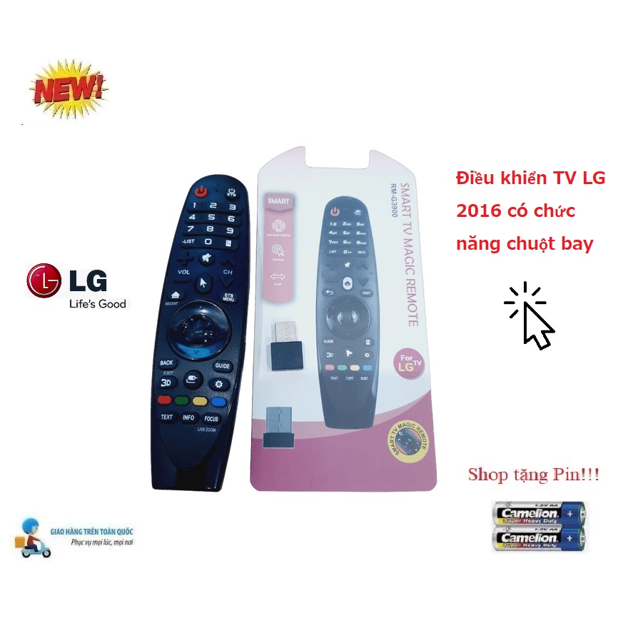 Remote Điều khiển TV LG 2016 AN-MR650 (CÓ CHỨC NĂNG CHUỘT BAY TIỆN LỢI ...
