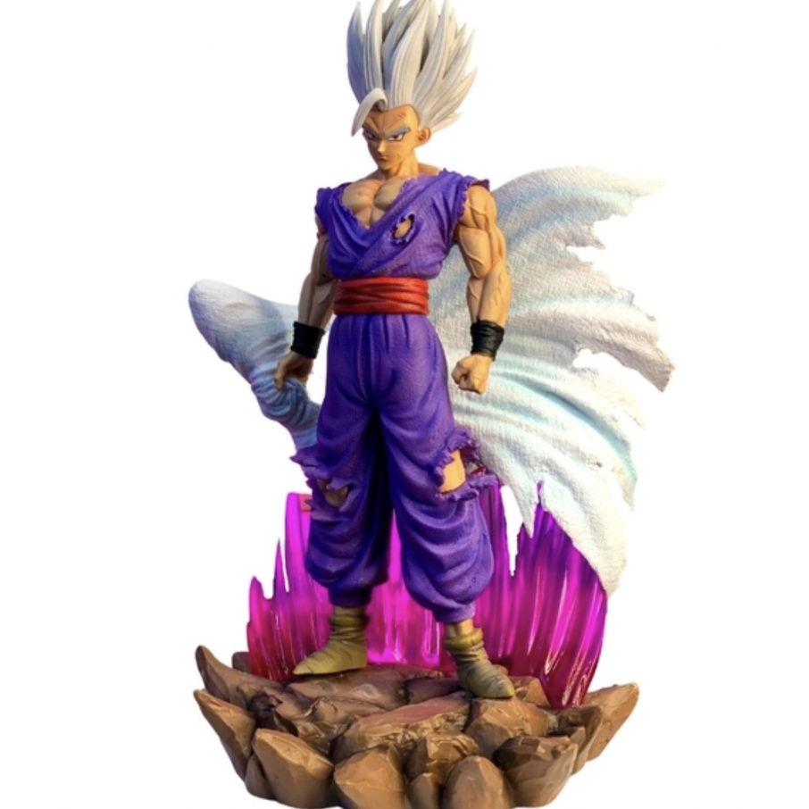 Mô Hình DragonBall Gohan Best siêu ngầu có led cao 38cm - Figure ...