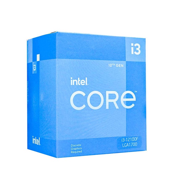 Chip intel Core i3 12100F (3.3GHz turbo up to 4.3GHz, 4 nhân 8 luồng ...