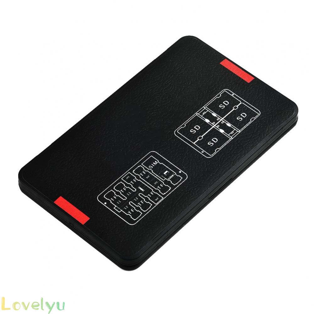 ⭐ Fast delivery ⭐16-Slot Memory Card Storage Case Holder Micro SD TF ...