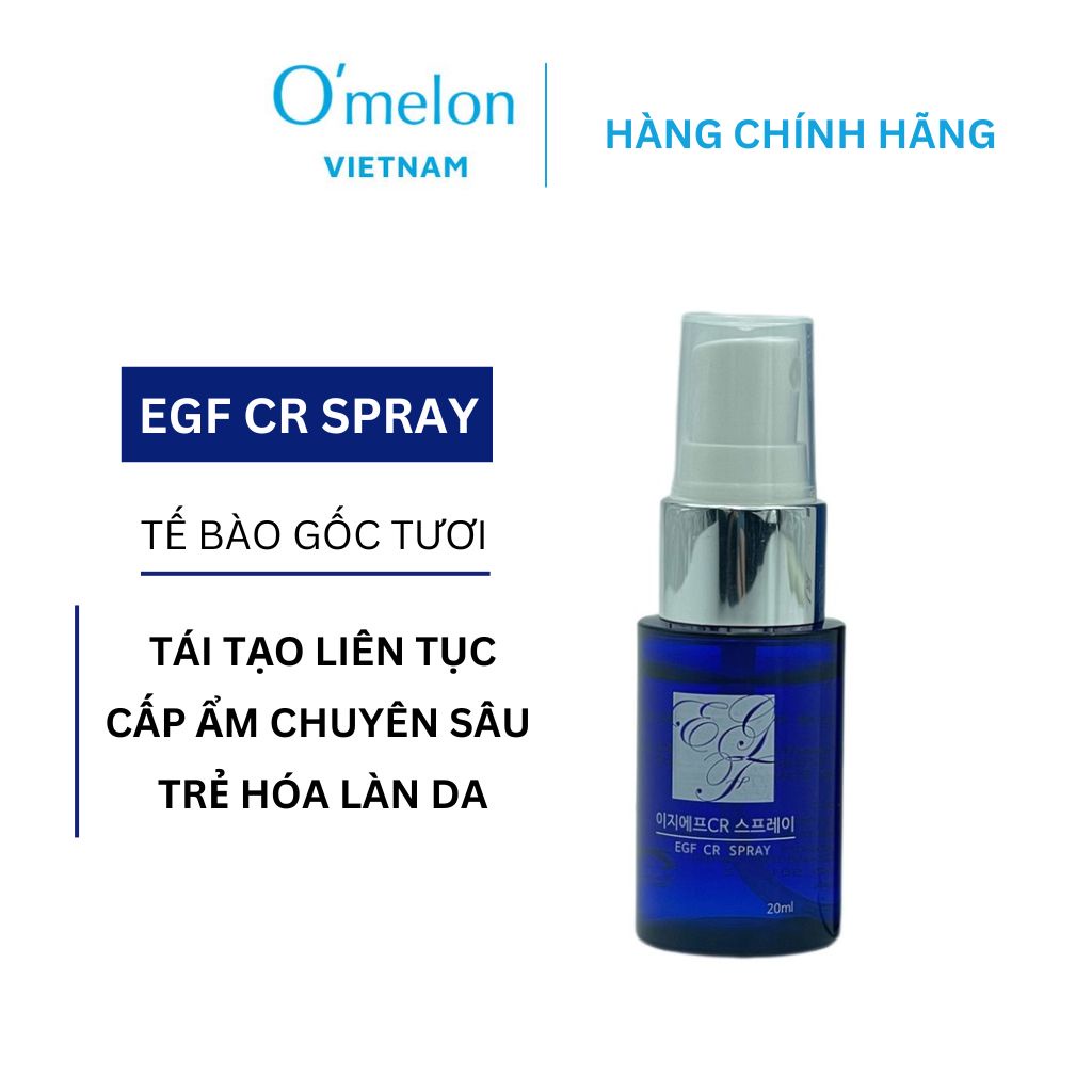 EGF Tế Bào Gốc Tươi Tái Tạo Da Cao Cấp (Dạng Xịt) EGF CR SPRAY 20ml | Shopee Việt Nam