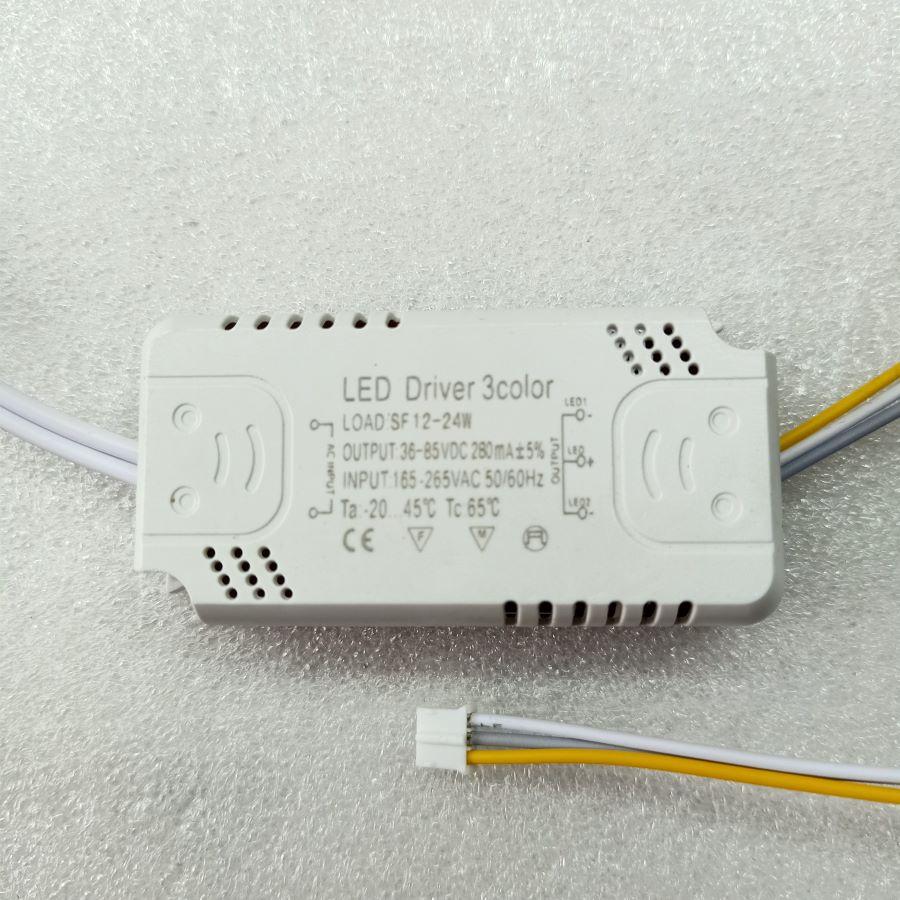 LED DRIVER 3 COLOR (12-24W) | Shopee Việt Nam