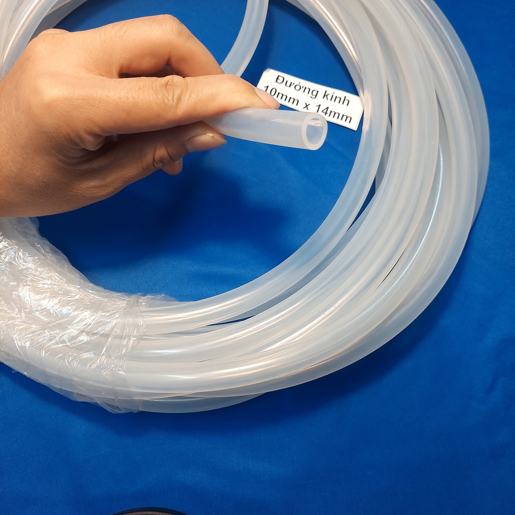 Ống silicon (silicone) TRONG SUỐT cấp thực phẩm đường kính trong 1mm ...