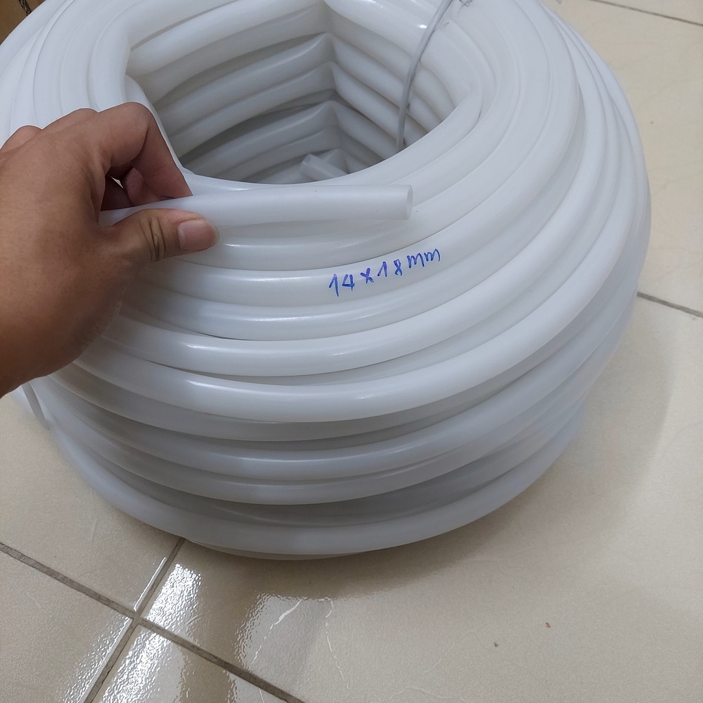 Ống tio silicon chịu nhiệt độ cao ống silicone phi 1, 2, 3, 4, 5, 6, 7, 8, 9, 10, 12, 14, 15 ...