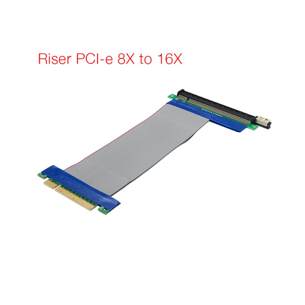 Tổng hợp dây cáp Riser PCI PCIE nối dài 1X 4X 8X 16X dài 20cm cho Card ...