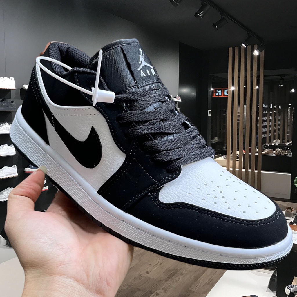 Giày Thể Thao JD Panda Màu Đen Trắng, Giày JD1 Low Cổ Thấp Nam Nữ Hàng ...