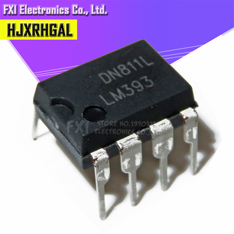 Bộ 10 Linh Kiện Điện Tử LM393P LM393 DIP8 DIP LM393N 393 Mới | Shopee Việt Nam