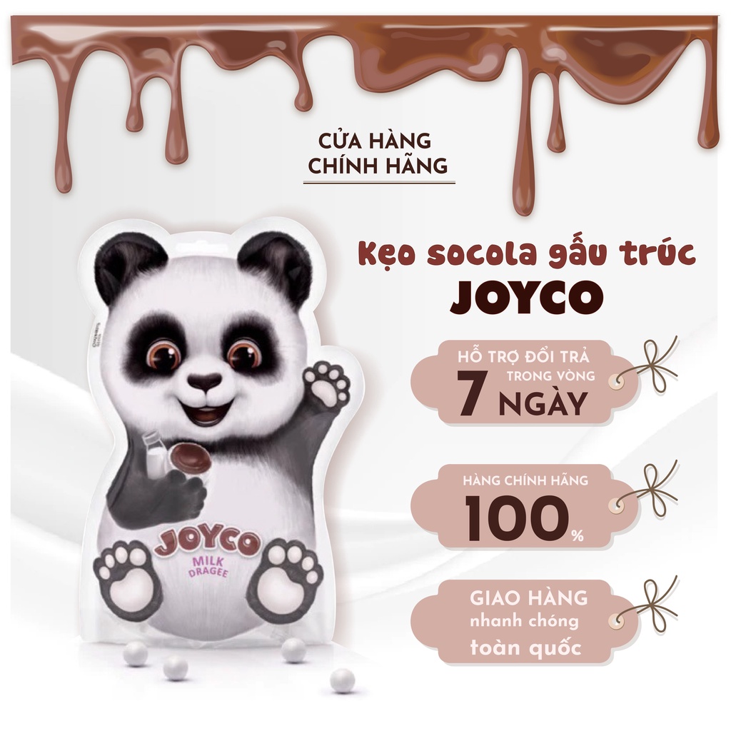 Kẹo Con Gấu Socola Joyco 150g - Kẹo Viên Socola Gấu Trúc Nga, Kẹo ...