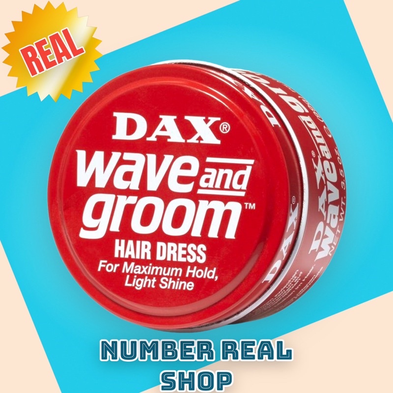 Sáp vuốt tóc Dax Đỏ Wave and Groom Pomade | Shopee Việt Nam