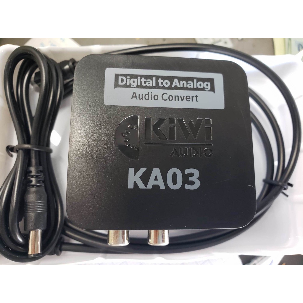 Bộ chuyển đổi âm thanh KIWI AUDIO KA03, chuyển âm thanh TV 4K quang ...