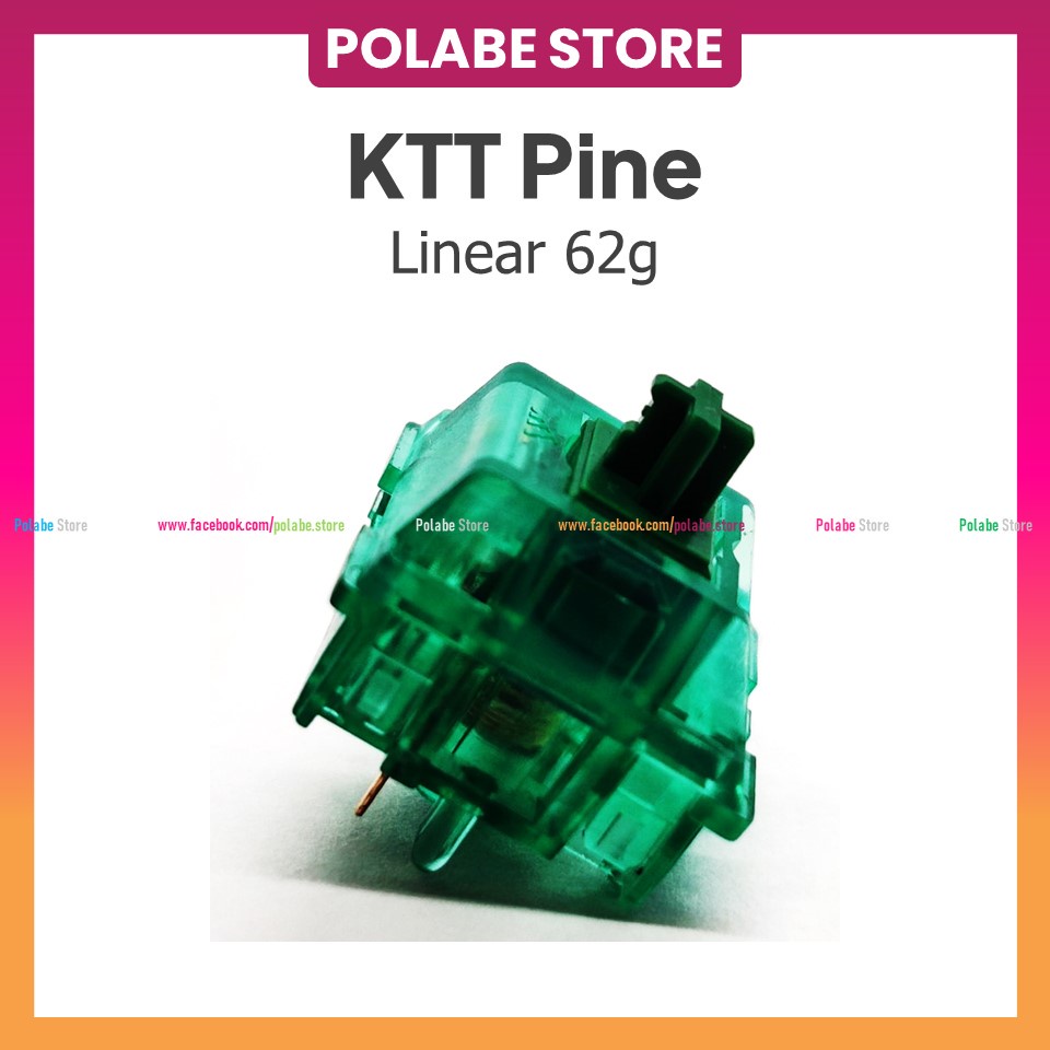 KTT F1 FBB KTT Pine Ash KTT Lightning KTT Cabbage Tofu linear switch tactile switch Polabe Store ...