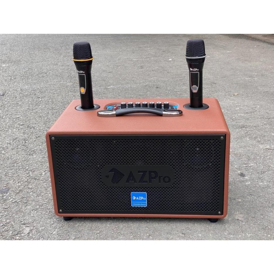 Loa Kéo karaoke AZPRO AZ- 338 Chất Lượng Cao - thiết kế mạnh mẽ vỏ gỗ ...