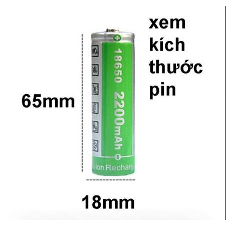 PIN SẠC 18650 HHTC 2200MAH ( CHUẨN DUNG LƯỢNG ) | Shopee Việt Nam
