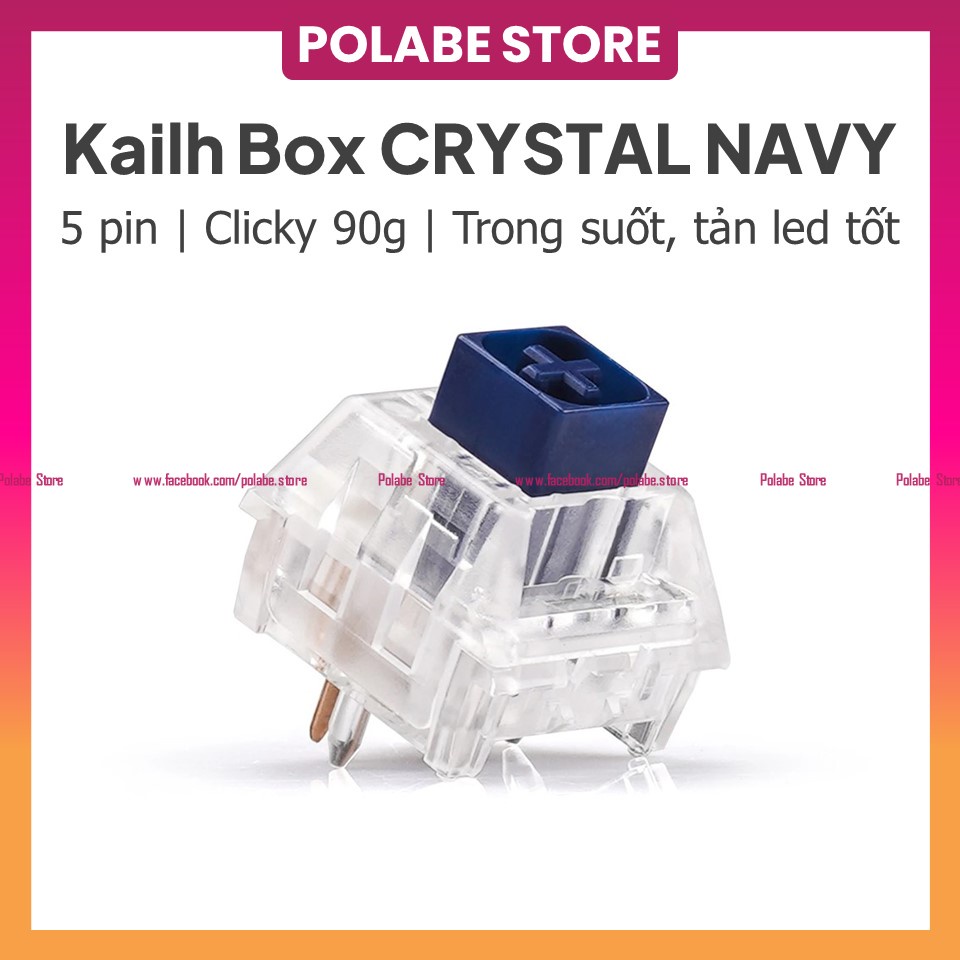 Kailh Box Jade Kailh Box Navy clicky Switch Kailh Box White Owl Crystal ...