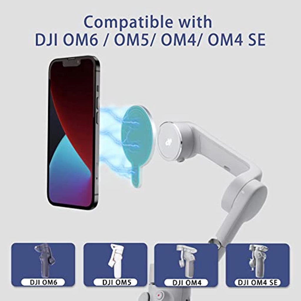 Mobile Giá Đỡ Điện Thoại Gắn Tay Cầm Chống Rung DJI OM4 / OM5 / OM6 Có Nam Châm Hít Chắc Chắn ...