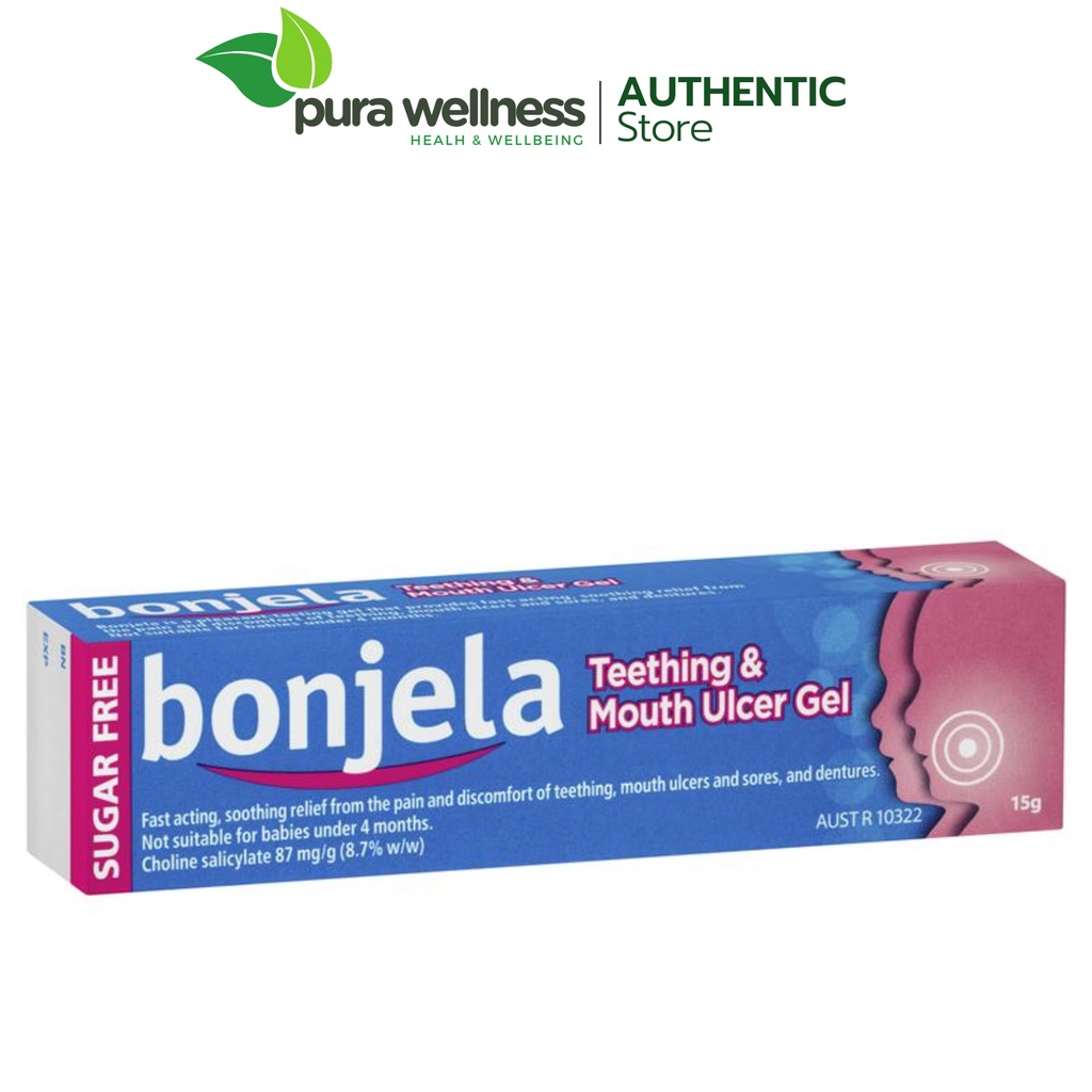 Bonjela Teething and Mouth Ulcer Gel 15g - Gel bôi giảm đau lợi khi trẻ ...