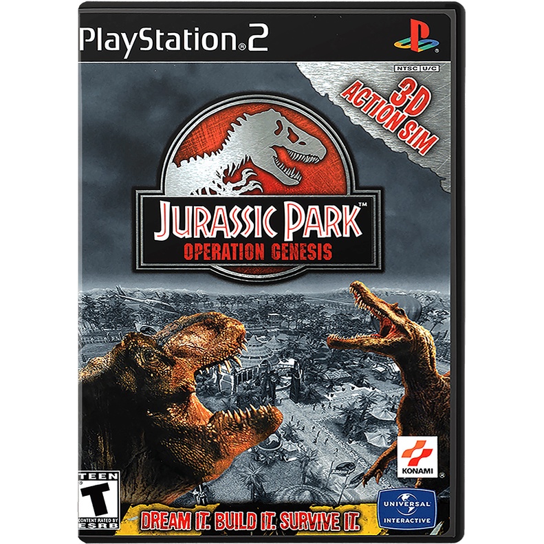 Jurassic Park - Operation Genesis - Đĩa game PS2 | Shopee Việt Nam