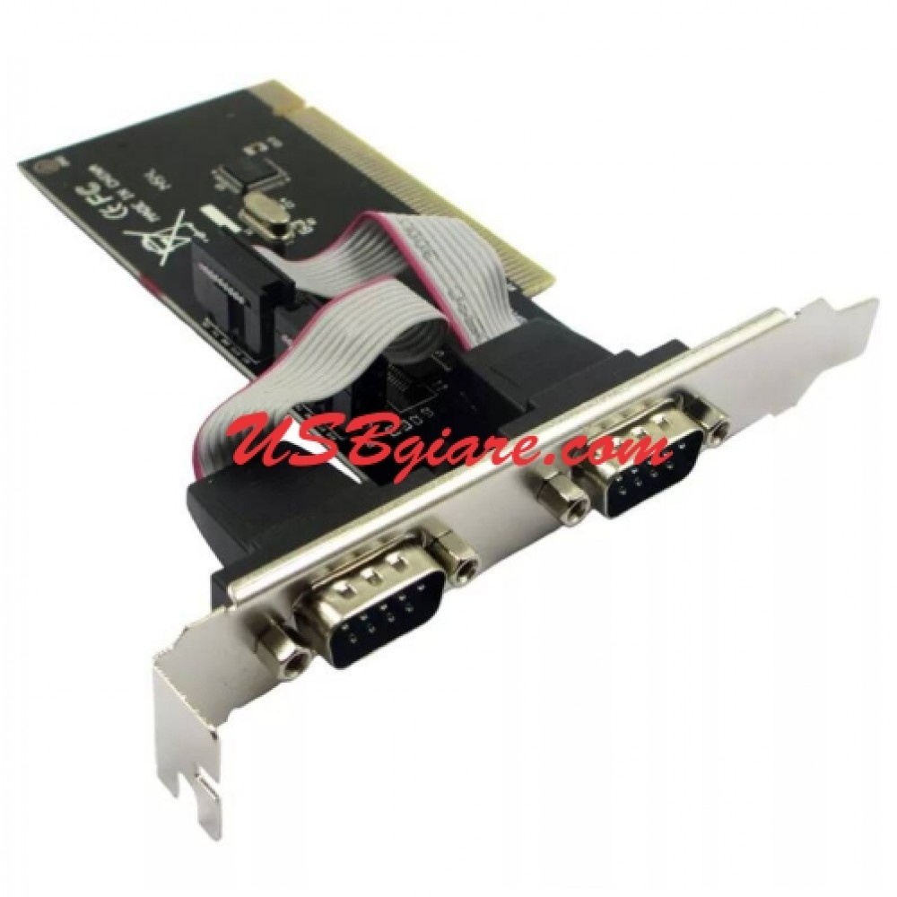 CARD PCI SANG DB9 / COM 9 - PC PCI TO 2X RS232 EZHOU | Shopee Việt Nam