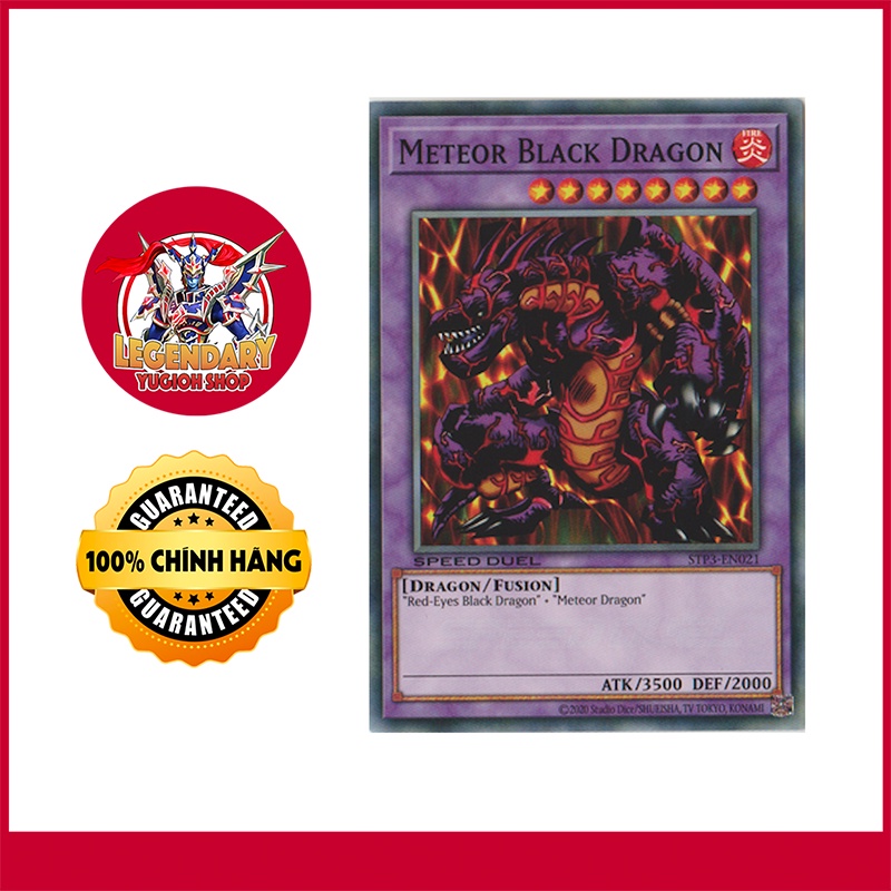 [Thẻ Bài Yugioh Chính Hãng] Meteor Black Dragon | Shopee Việt Nam