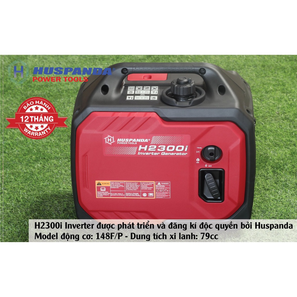 Máy Phát Điện 2Kw Huspanda H2300I Inverter | Shopee Việt Nam