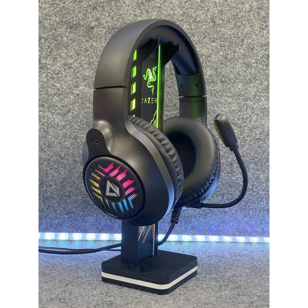 Chính hãng - Headphone Tai Nghe VSP Gaming K8 LED | cao cấp - âm thanh ...