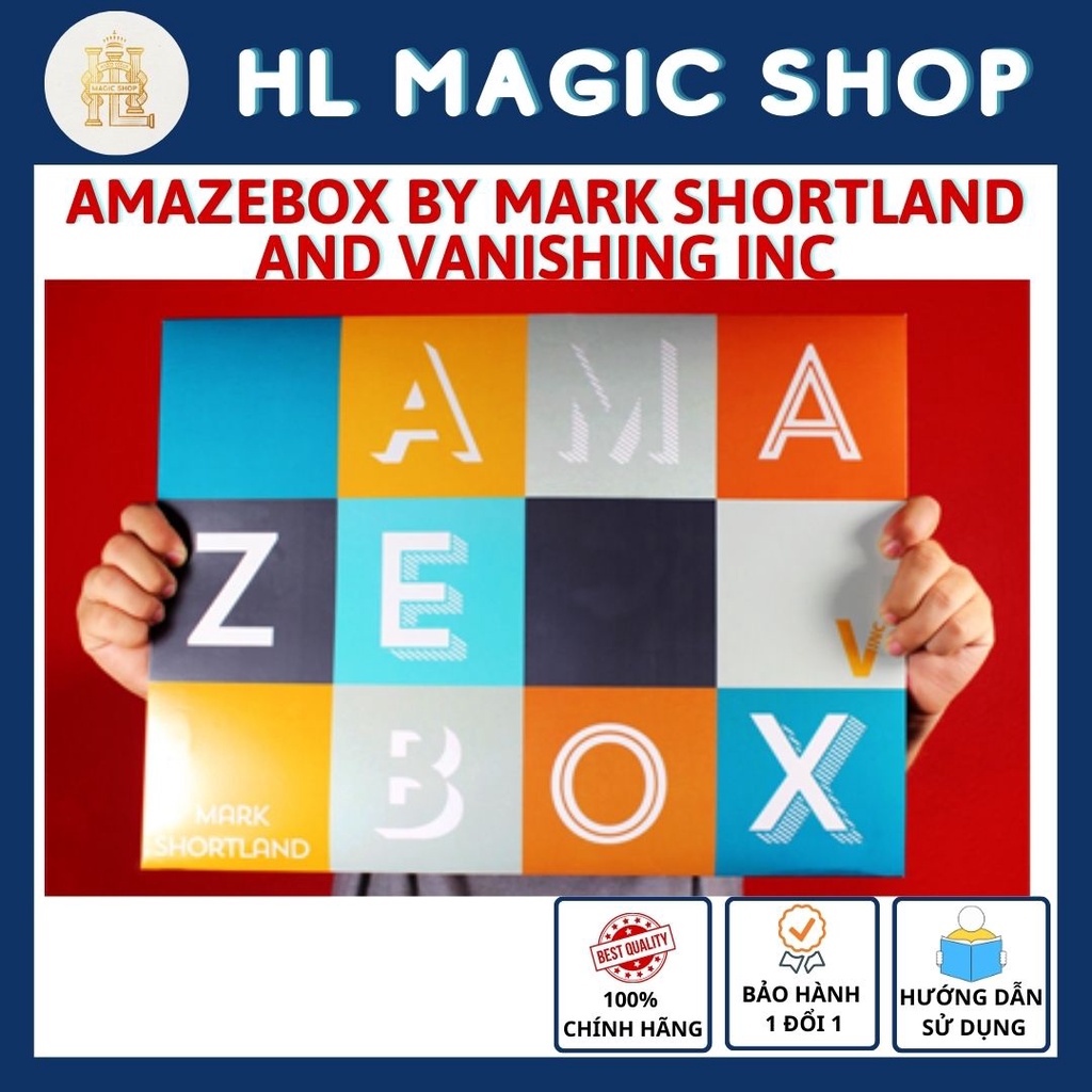 Đồ Chơi Ảo Thuật AmazeBox by Mark Shortland and Vanishing Inc - Chính ...