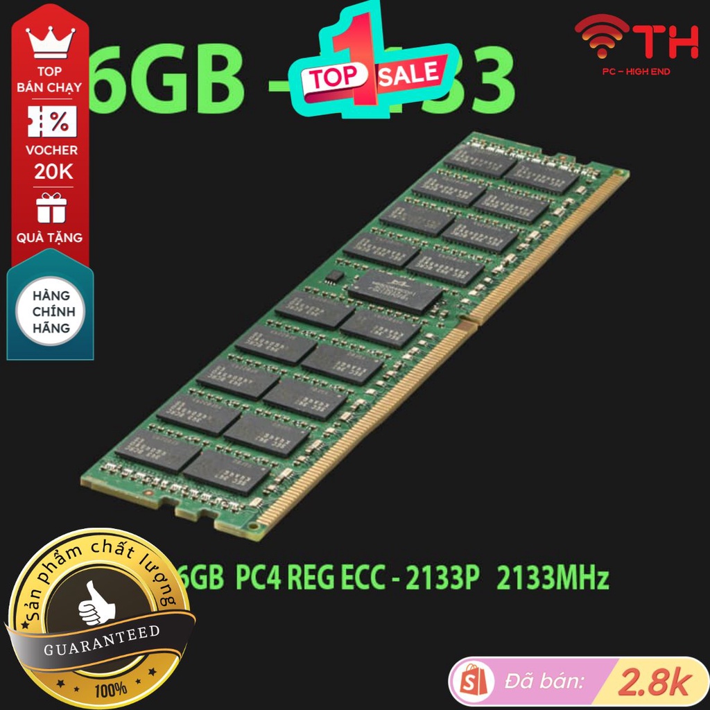 Ram REG ECC DDR4 16gb / 32gb dùng cho main X99 X10DRL ... main Sever ...