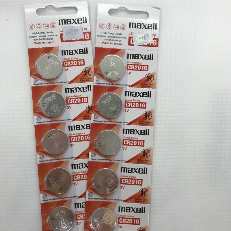 Pin CR 2016 Maxell Vỷ 5 Viên | Shopee Việt Nam