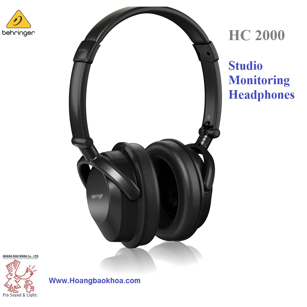 HC 2000 Studio Headphones Behringer -Tai Nghe Thương Hiệu Đức | Shopee ...