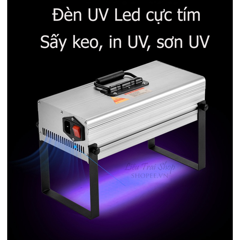 Đèn UV LED in uv sấy keo uv sơn uv làm khô keo uv mực uv sơn uv 365nm ...