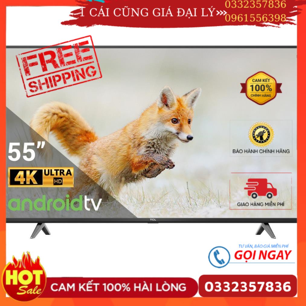 TCL 55P618 | Android Tivi TCL 4K 55 inch 55P618 | BẢO HÀNH CHÍNH HÃNG 36 THÁNG | MỚI 100%- Mới ...