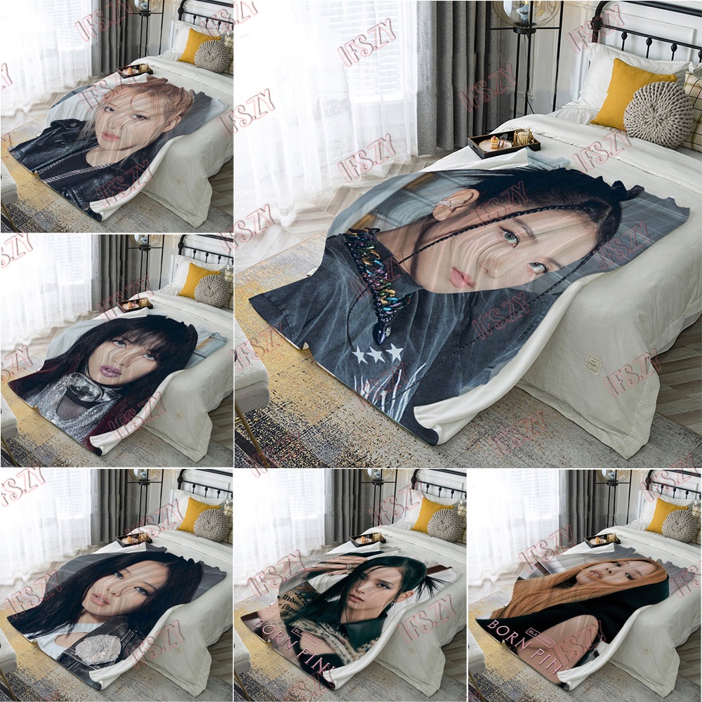 Chăn flannel Một Mặt 4 Kích Thước In Hình blackpink jisoo jennie Ros Và lisa | Shopee Việt Nam