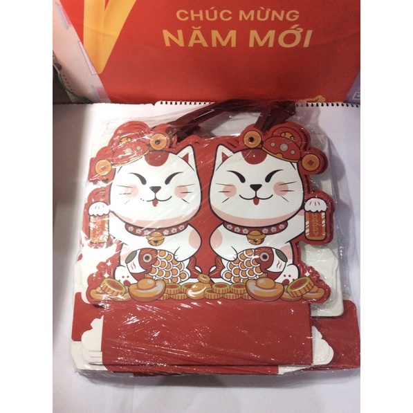 Hộp Đựng Bánh Kẹo Mèo Đôi ( Kèm 3 Hộp Con ) . Sét 5c . Giá 170.000 ...