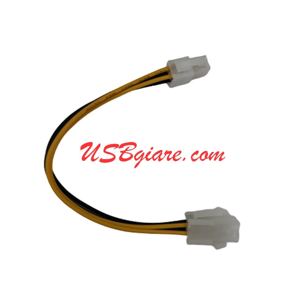 CÁP NGUỒN ATX 4PIN RA 4PIN NỐI DÀI 20CM (DÂY MÀU) | Shopee Việt Nam