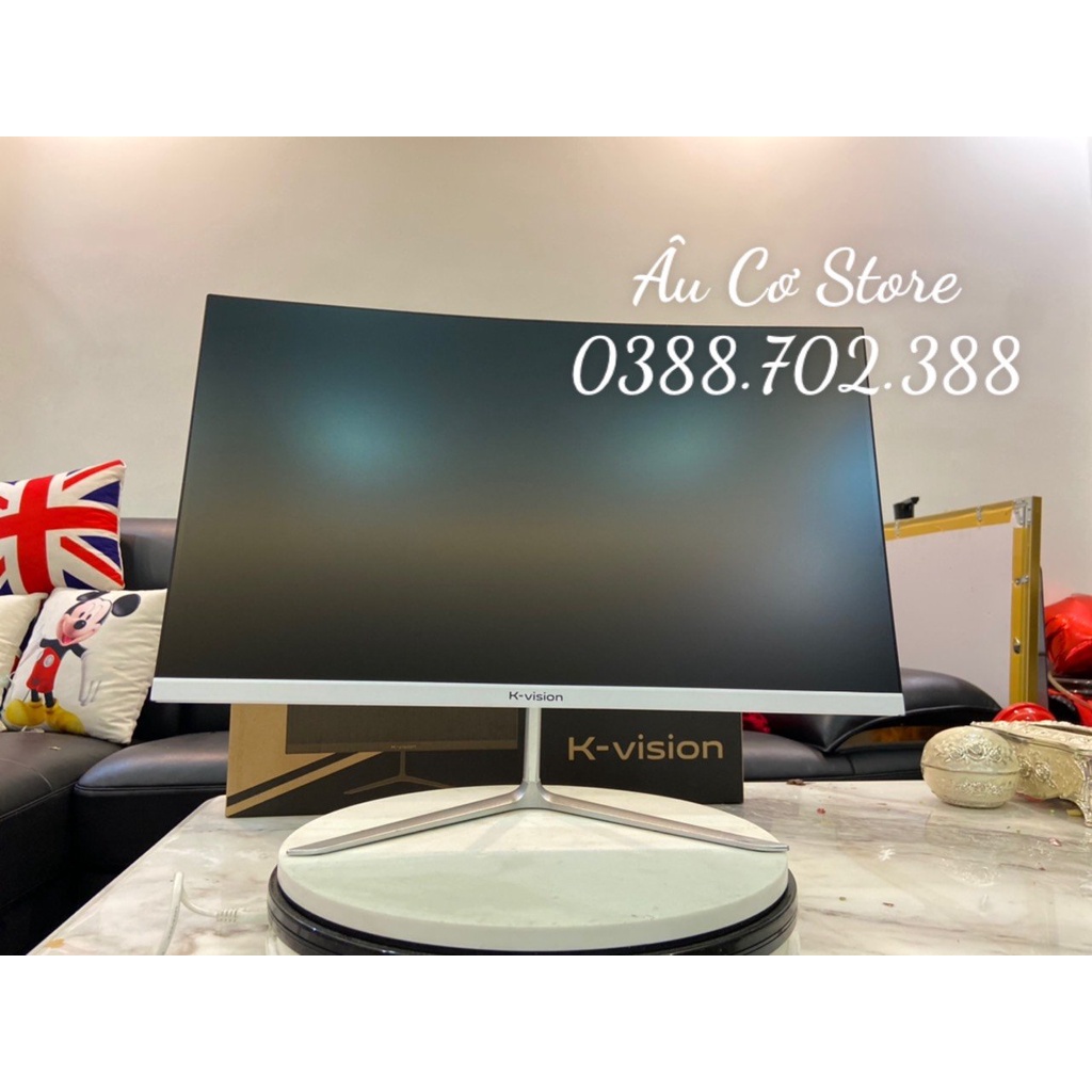 Màn hình 24 inch K-vision CONG , Full HD,Full Viền ,Chống Lóa - Tần số ...