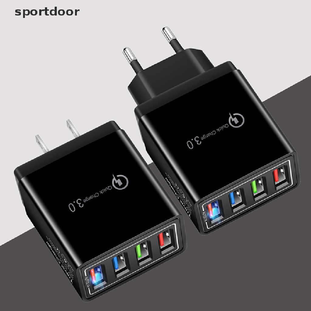 Củ Sạc Nhanh QC 3.0 USB Hub 4 Cổng Gắn Tường | Shopee Việt Nam