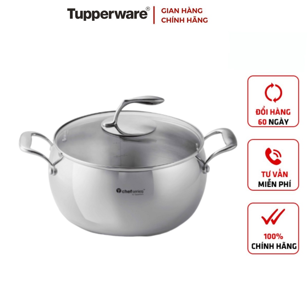 (Hàng chính hãng) Nồi T-chef Series Casserole 3.8L (nắp kính ...