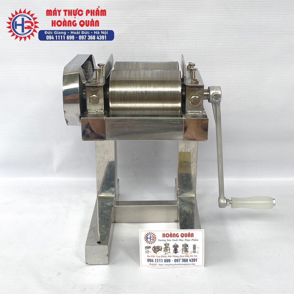 Máy thái bì heo, da heo QUAY TAY - LÔ INOX | Shopee Việt Nam