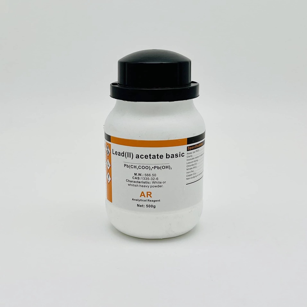 Hóa chất Lead (II) Acetate basic (AR, Cas 1335-32-6) | Shopee Việt Nam